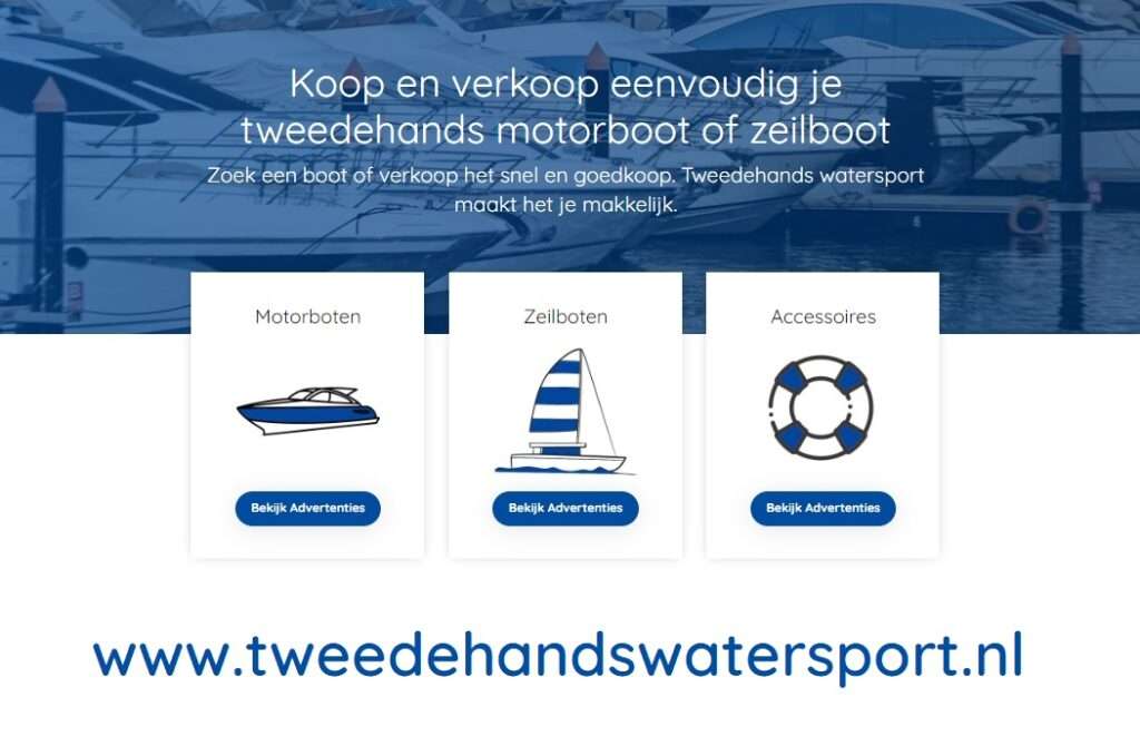 Boot advertentie plaatsen - Tweedehands watersport